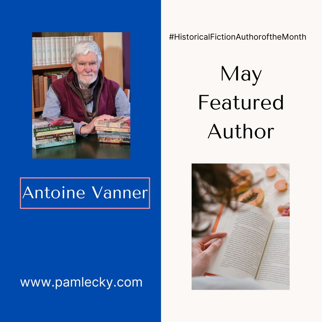 Historical Fiction Author of the Month: Antoine Vanner – Pam Lecky Books